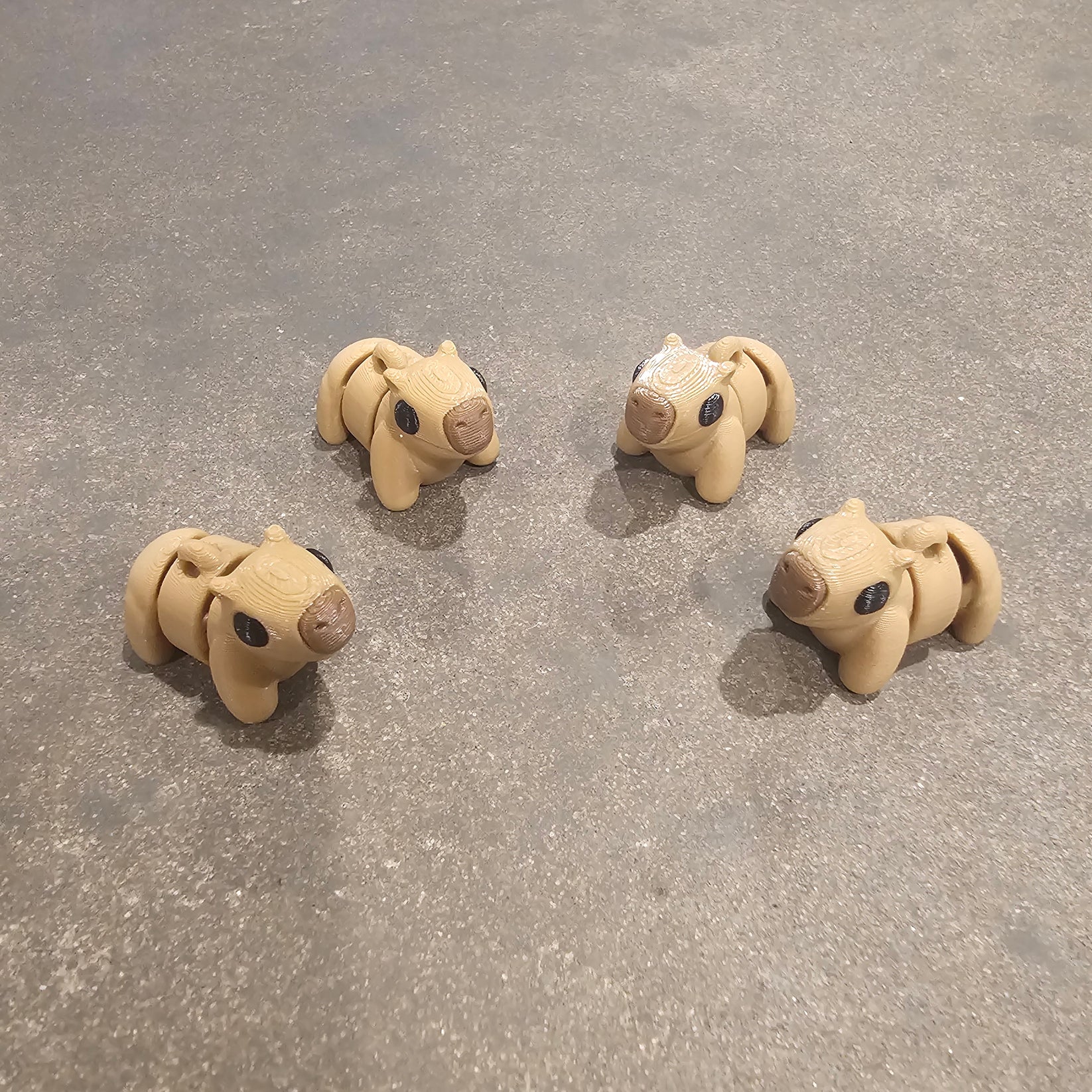 3d printed articulated capybara – 3d Design Dad