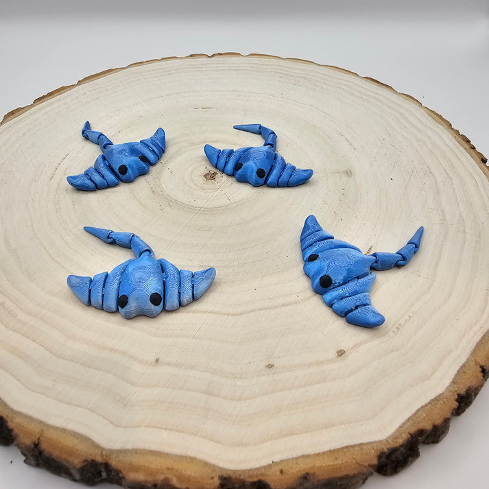 3d printed articulated stingray – 3d Design Dad